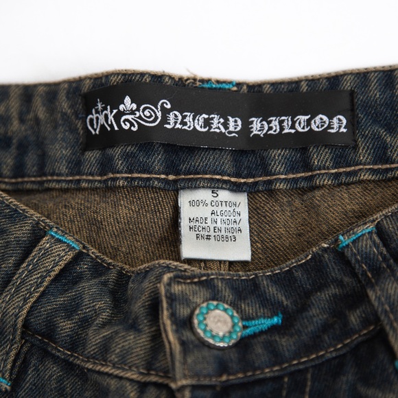 Chick by Nicky Hilton | Jeans | Black Jeans Flare Leg Embellished Chick ...